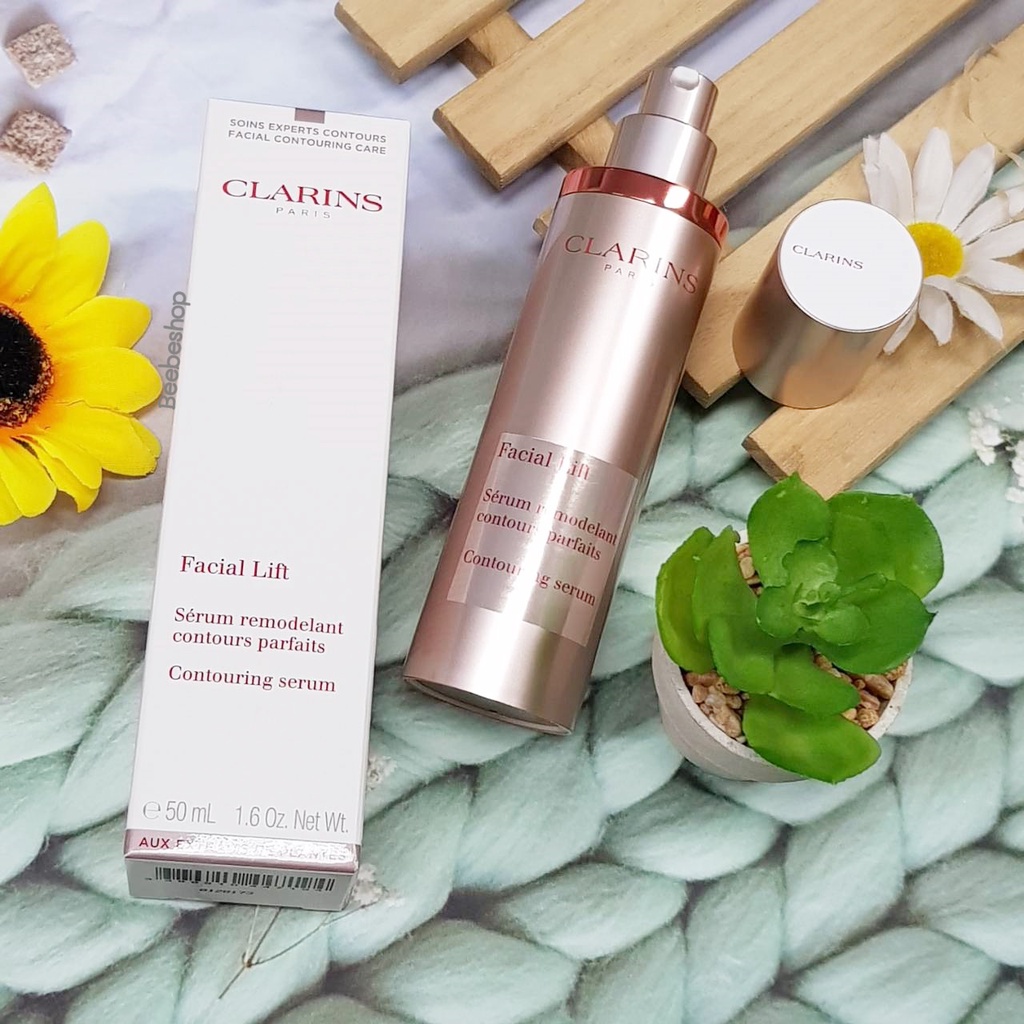 แท้ฉลากไทย 50ml.ผลิตปี63-64 เซรั่มบำรุงผิวหน้า CLARINS Facial Lift Curvy V Face Contouring Serum ...