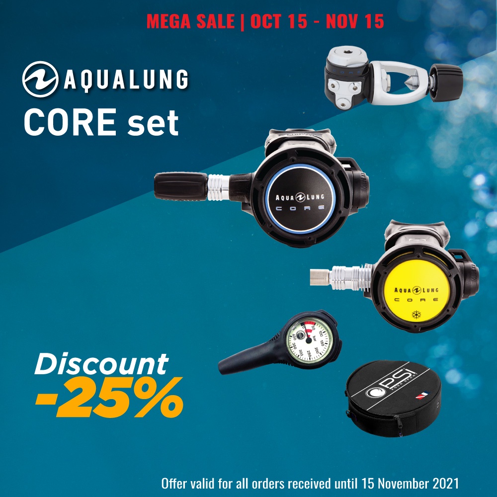 Aqualung CORE REGULATOR SET | Shopee Thailand