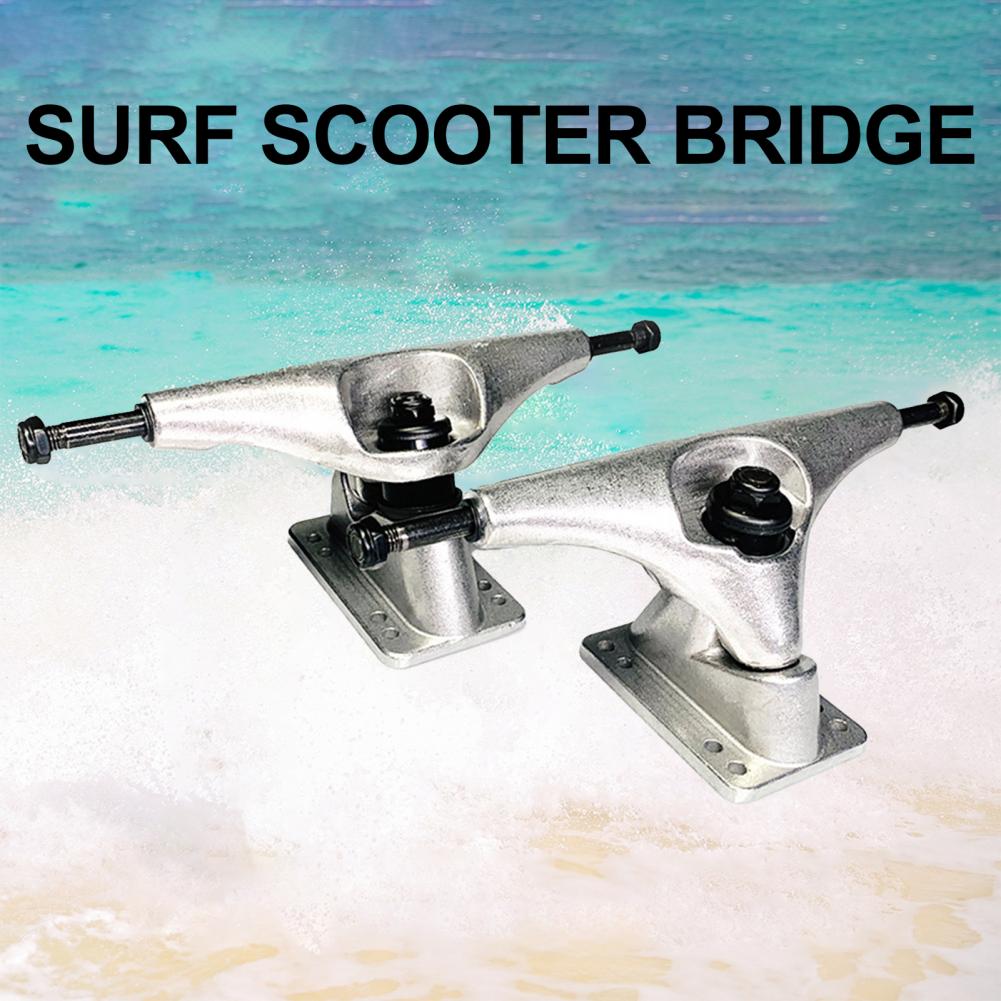 2Pcs Surf Skateboard Truck Longboard Fish Board Steering Bridge Bracket ...