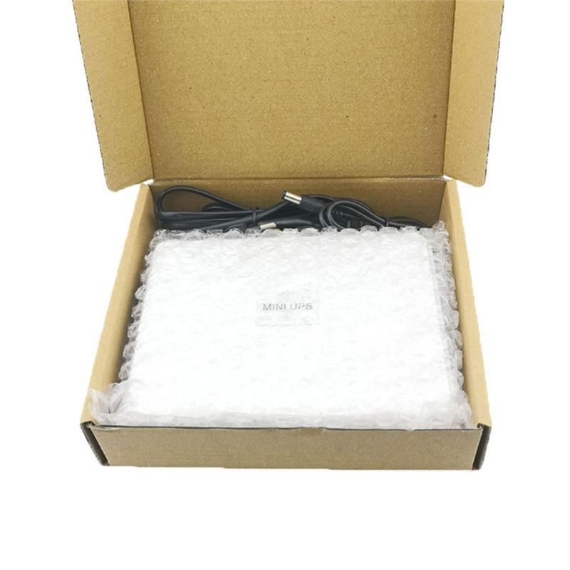 8000Mah Mini UPS 12V Battery Backup Portable Uninterruptible Power ...