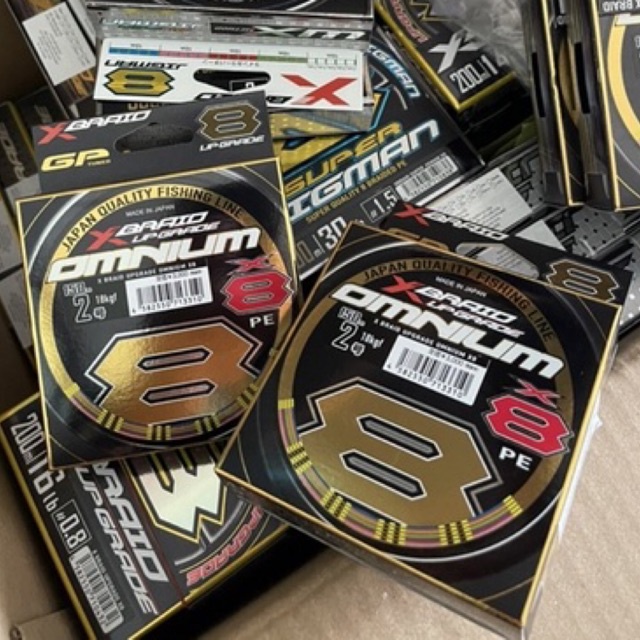 ใส่โค้ด JOJOJ01 ลดทันที 15 สาย พีอี YGK X braid upgrade OMNIUM X8 150m ตัวใหม่ แท้ 100 จาก AKAN ...