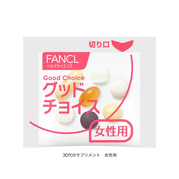 Fancl Good Choice For Woman Age 30s วิตามินตามช่วงอายุจัดมาเป็นเซ็ตใน1 ...