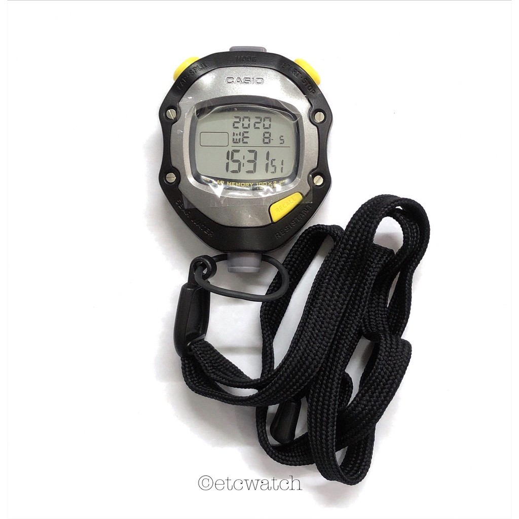 พร้อมส่ง นาฬิกาจับเวลา Casio HS-70W รับประกัน 1 ปี - etcwatch - ThaiPick