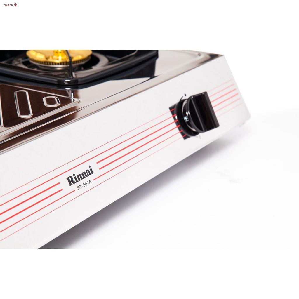 จุดประเทศไทยจัดส่งฟรี Rinnai เตาแก๊สตั้งโต๊ะ 2 หัว RT-902A ฝาเฟืองทองเหลือง ชั้น รับประกันวาล์ว ...