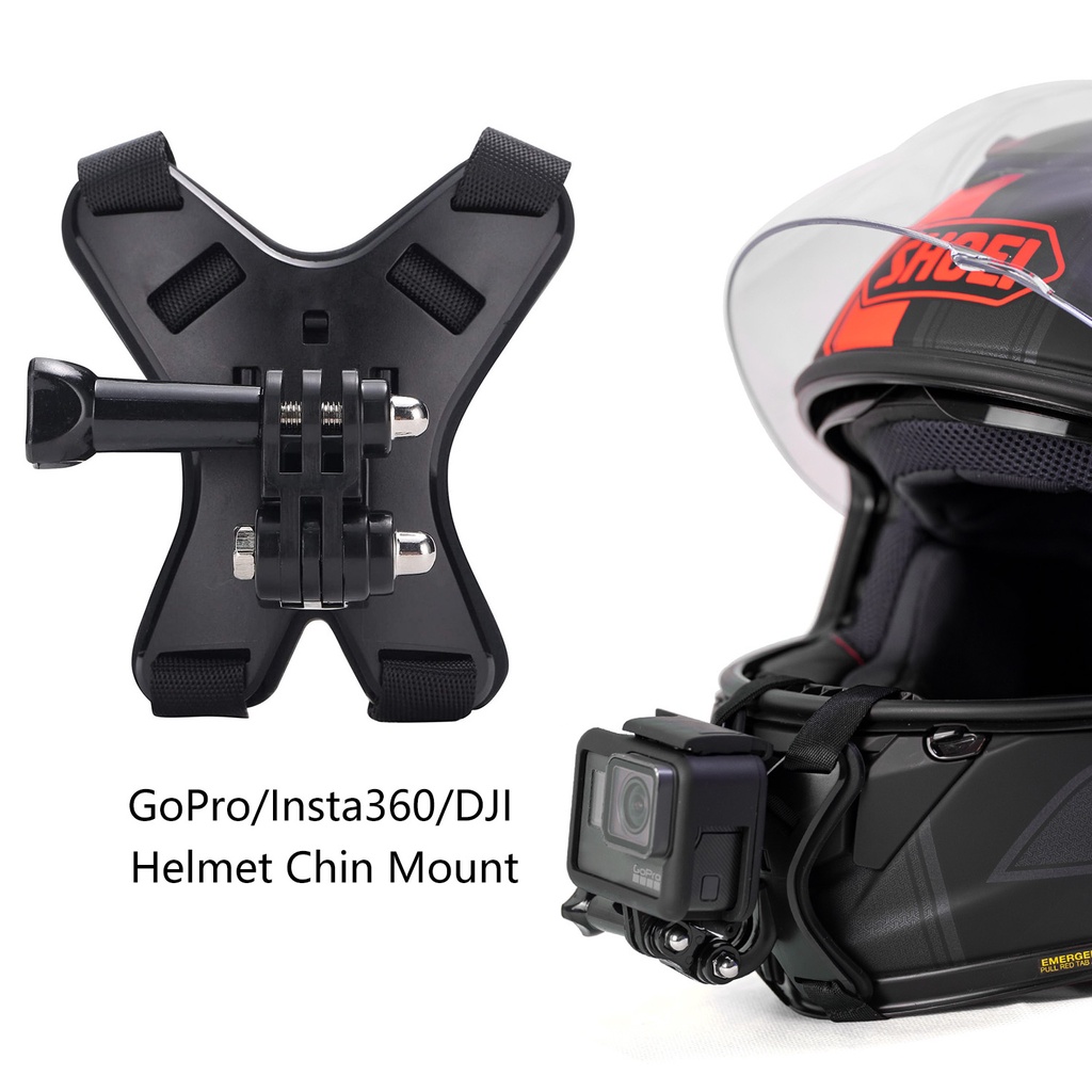 ﹍TUYU Full Face Helmet Chin Mount Holder for GoPro Hero 10/9/8/7/6 ...
