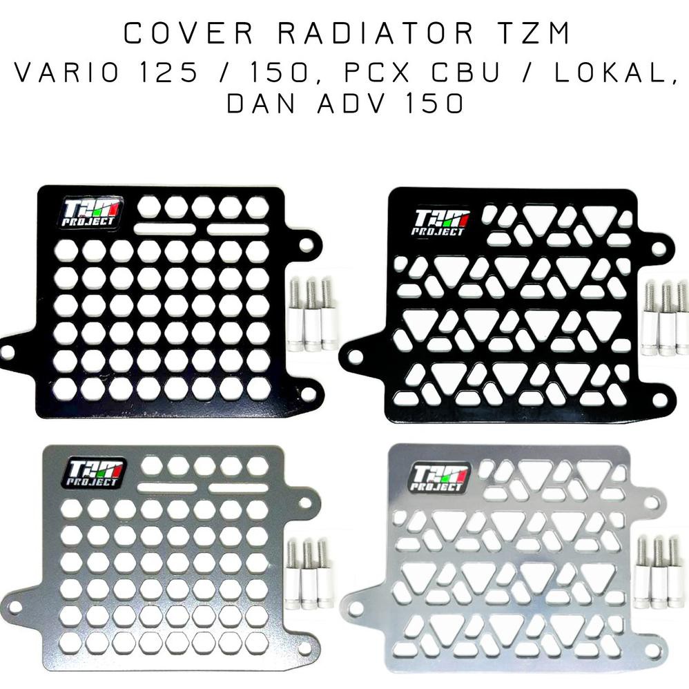 Cnc ฝาครอบหม้อน้ํา Tzm Vario 150 125 Pcx Local Adv คุณภาพระดับรหัส 145 ...