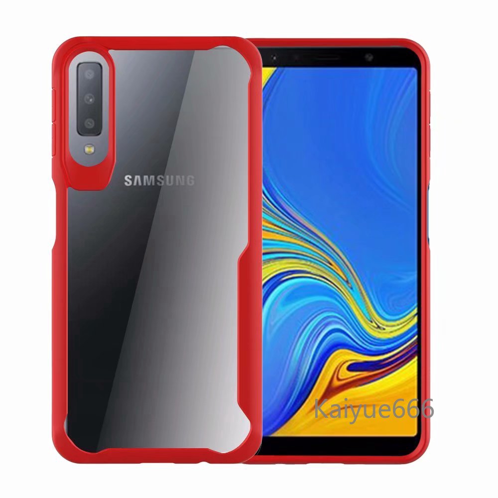 Samsung A7 2018 A750 750 SM-A750FN Case Luxury Soft Silicone Cover ...