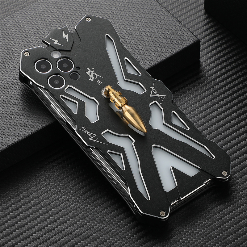 Fashion Heavy Duty Armor warrior Aluminum Casing iphone 12 Pro Max 5G ...