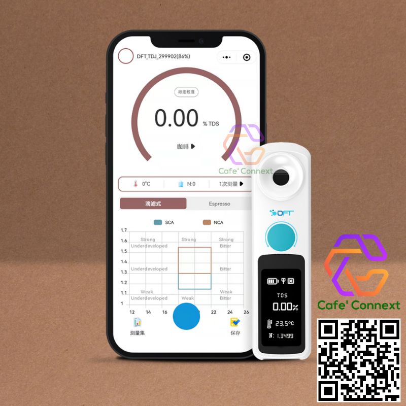 มิเตอร์วัดความเข้มข้นของน้ำกาแฟ COFFEE TDS METER (TDS REFRACTOMETER ...