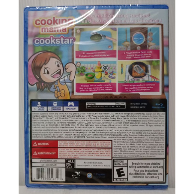 (มือ 1) PS4 Cooking mama cookstar (Z.1Eng) - akesilanser - ThaiPick