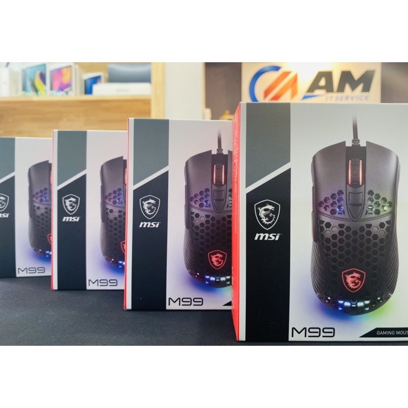 MSI M99 Gaming Mouse ของแท้ 100% เมาส์แบบสาย สินค้าใหม่ ยังไม่แกะซีล ...