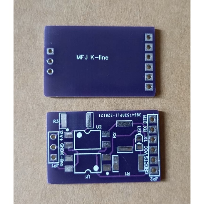 MFJ K-Line Board ต่อกับ TTL USB เป็นบอร์ดกันไฟย้อนเข้าระบบ | Shopee ...