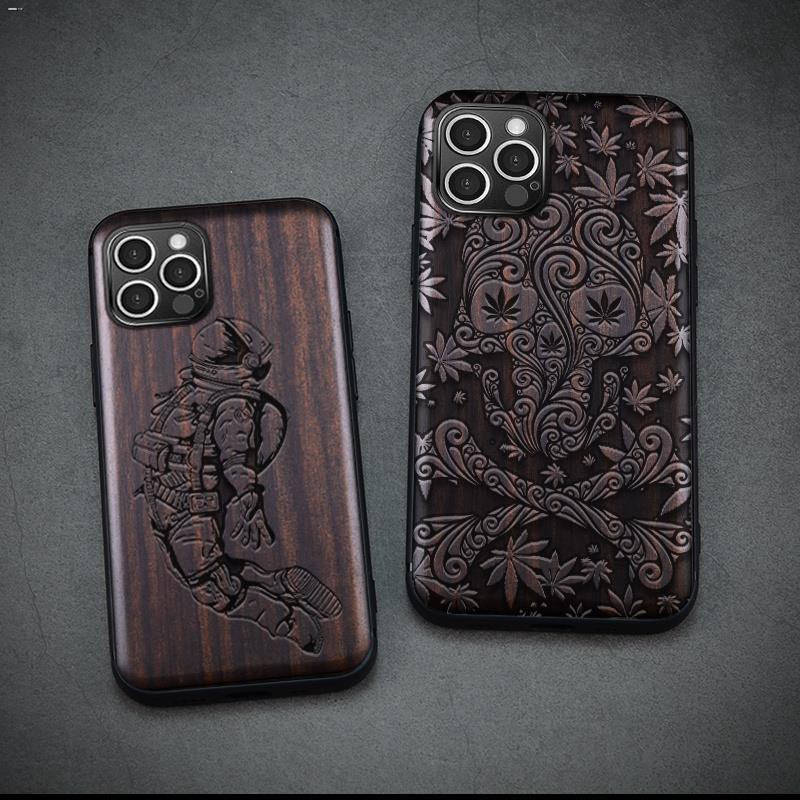 ♈ Carveit Magsafe Wood Cases For Apple iPhone 12 Pro Max Mini Luxury ...