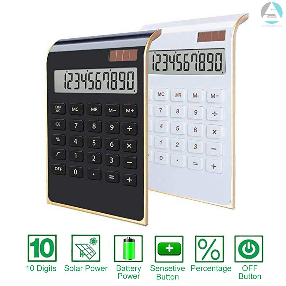☀[ready stock]☀Desktop Calculator Ultra-thin 10 Digits Large LCD ...