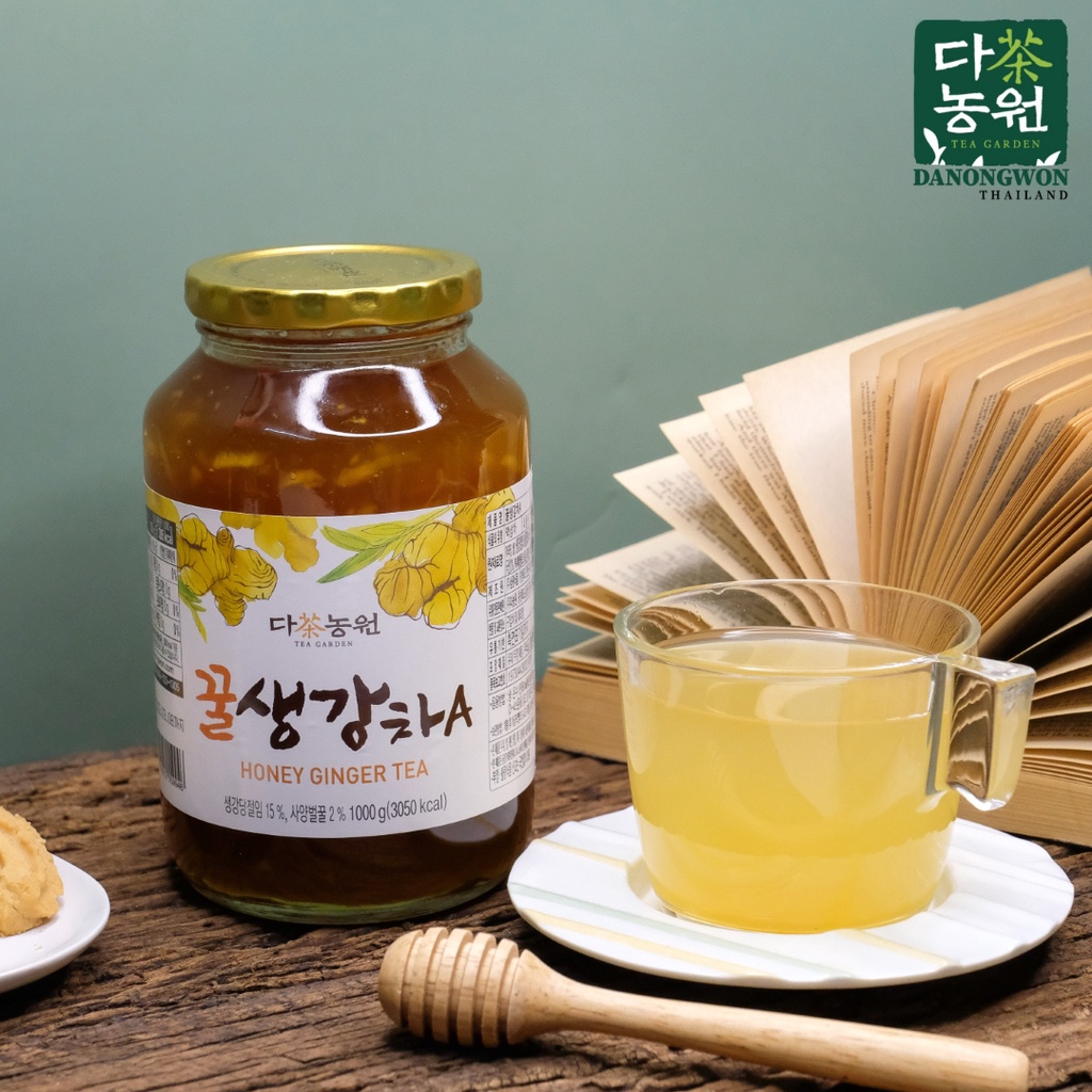 x2 ขิง น้ำผึ้ง เกาหลี HONEY GINGER หอม ขิงสด ชงง่าย เสริมภูมิ จิบแก้ไอ ...
