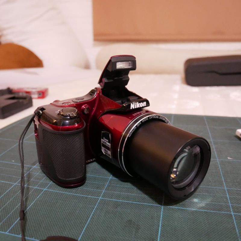 กล้องซูมไกล Nikon L820 สีแดง สภาพดี - bagtobox - ThaiPick