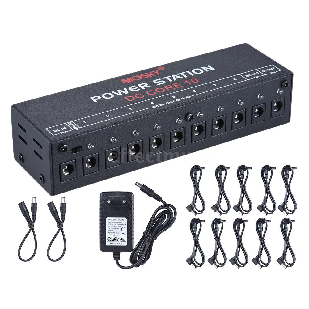 E*M Mini Power Supply Station 10 Isolated DC Outputs for 9V 12V 18V ...