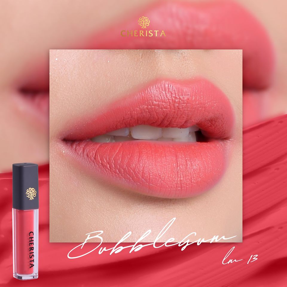 ลิปสติกเนื้อแมท Cherista LM13 Bubblegum สีชมพูจัดจ้าน - narimpak_635 ...