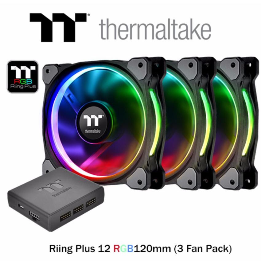 Thermaltake Riing Plus 12 RGB Tt Premium Edition 120mm(3 Fan Pack ...