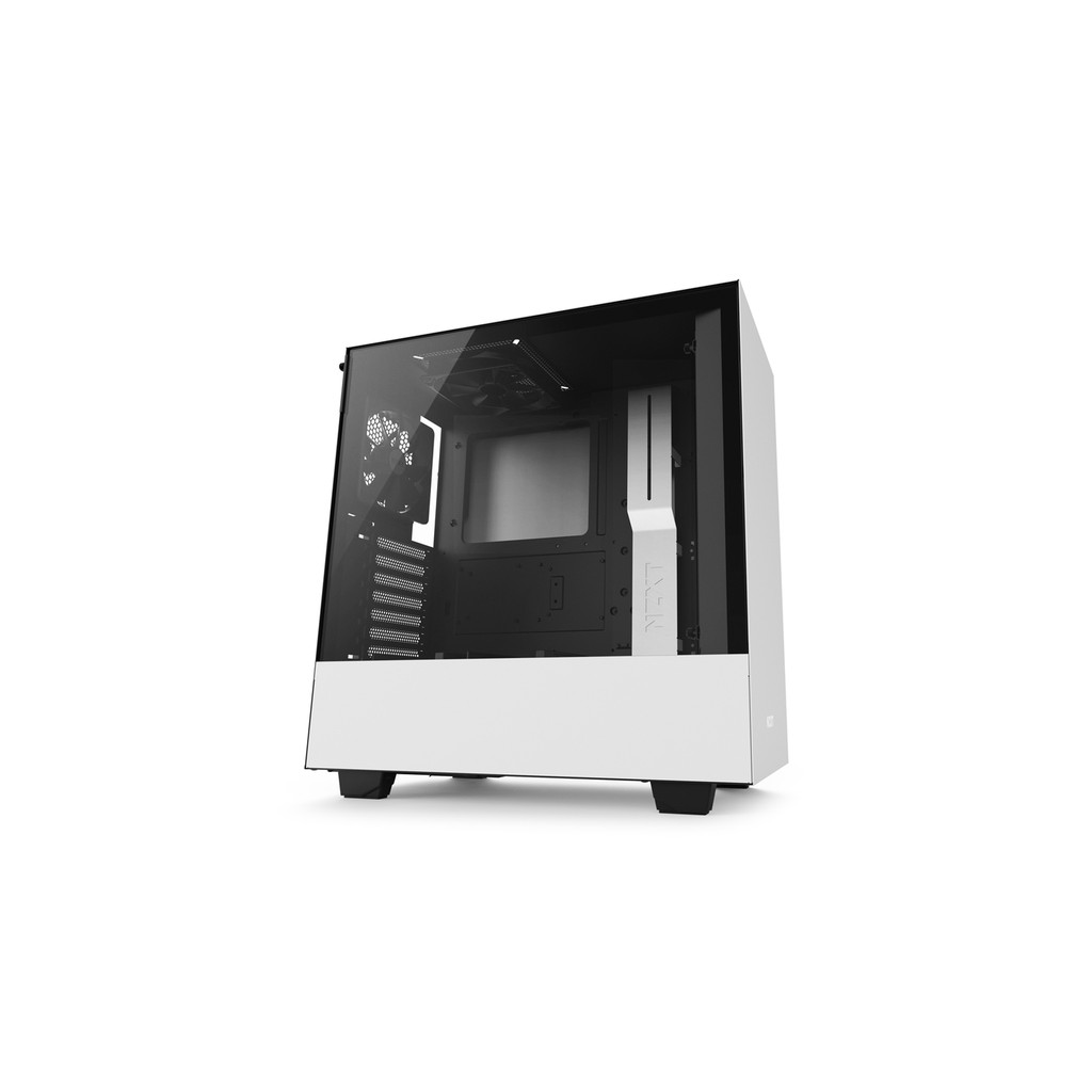 019.ATX Case (NP) NZXT H500 (White/Black) | Shopee Thailand