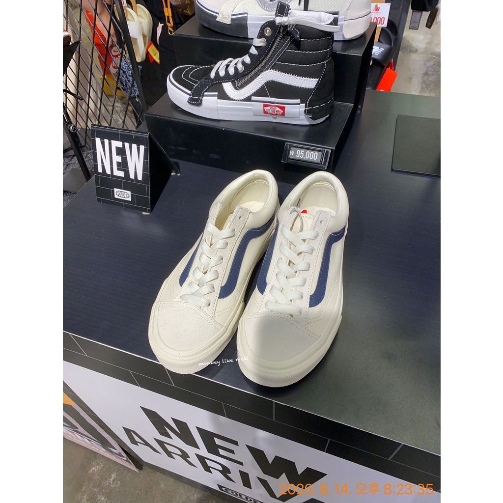 แท้ จัดส่งจากเกาหลี (จัดส่งที่รวดเร็วจัดส่งฟรี) vans old skool GD style ...