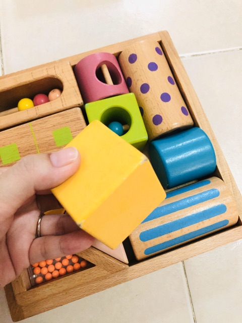 บล็อกไม้ มีเสียง บล็อกมีเสียง ของเล่นเด็ก Sound block ของแบรนด์ ed inter ของเล่นสุดฮิตจากญี่ปุ่น ...