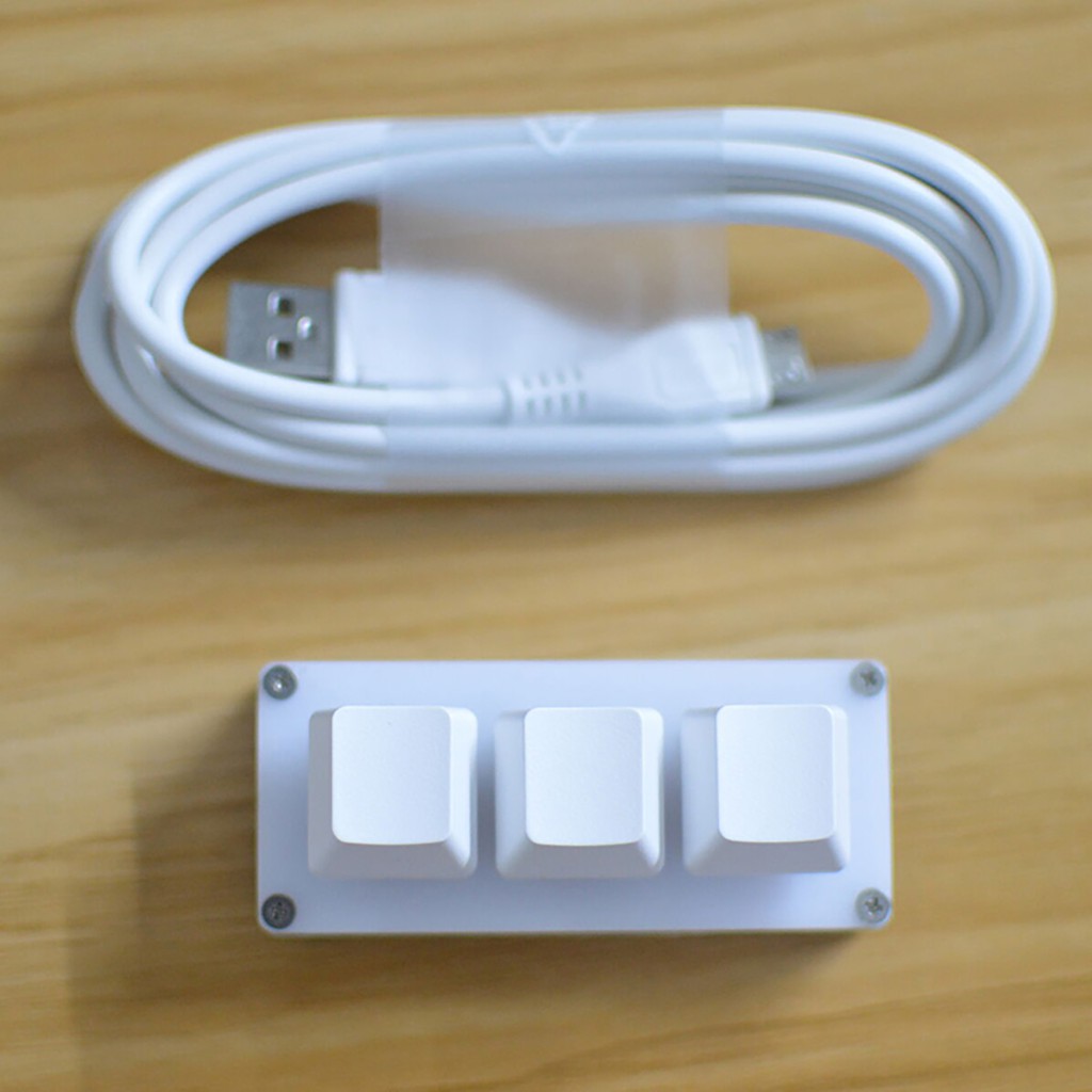 Mini 3-key Keypad Gaming Keyboard Programming Macro Keypad Mechanical ...