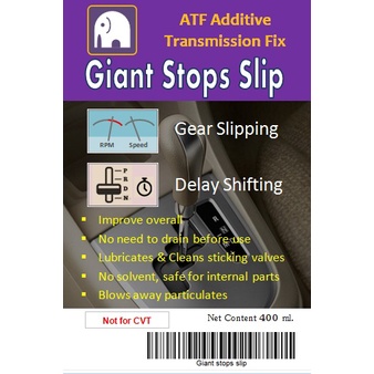 Fixing transmission with Giant Stops Slip Transmission Fix Stops Slip ...