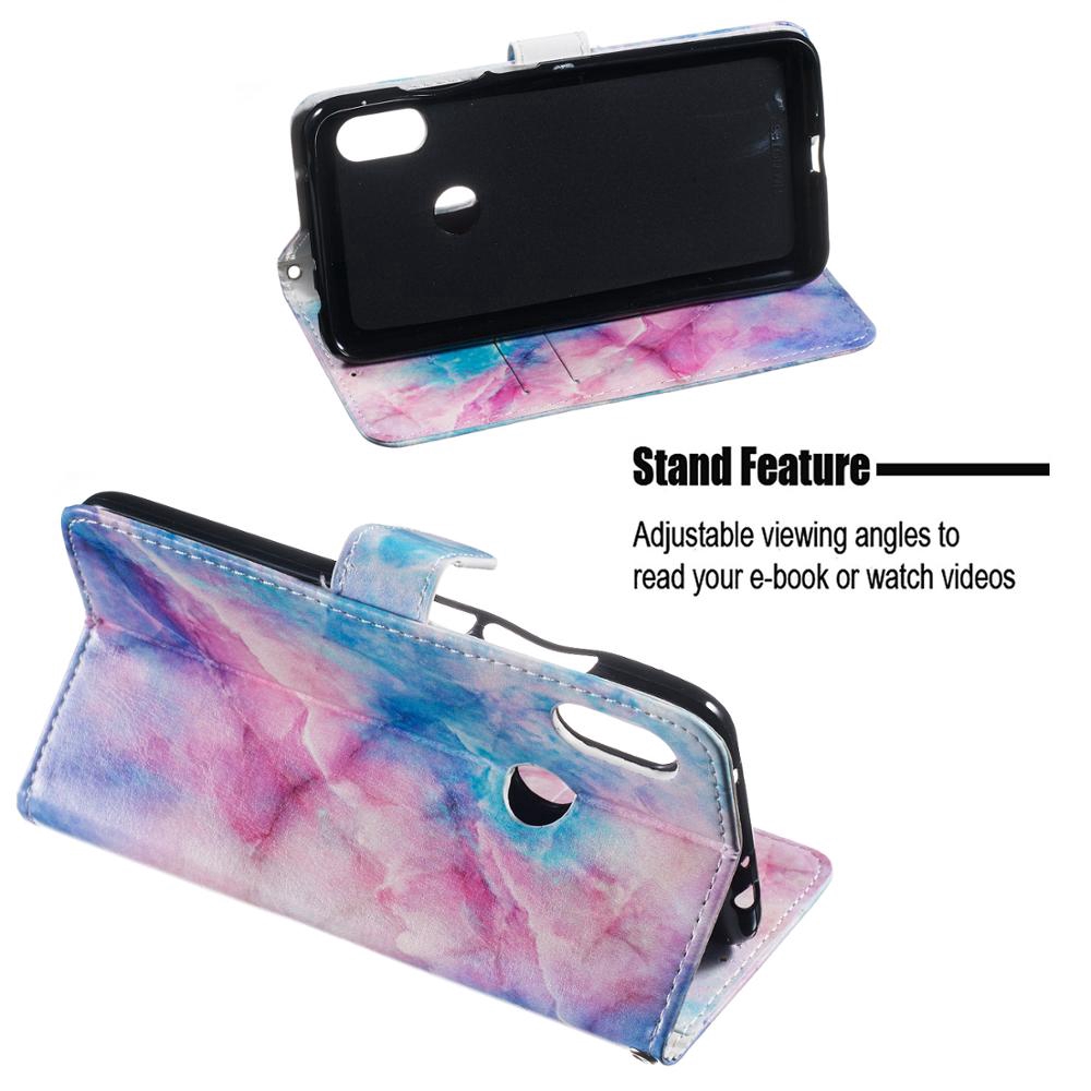 Daxing pu Leather Flip Wallet Case For redmi NOTE 7 Luxury Back Cover ...