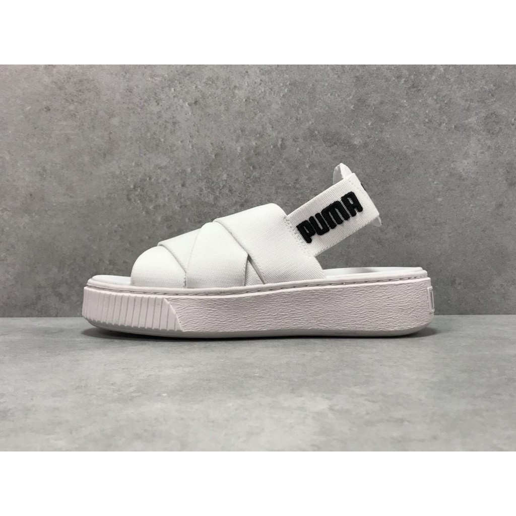 PUMA Platform Sandal Wns เสือพูมา รองเท้าบุรุษ รองเท้าสตรี รองเท้าลำลอง ...