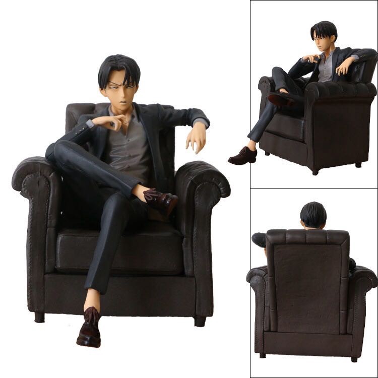 ฟิกเกอร์ attack on titan - levi ackerman suit 16 เซนติเมตรของเล่น ...
