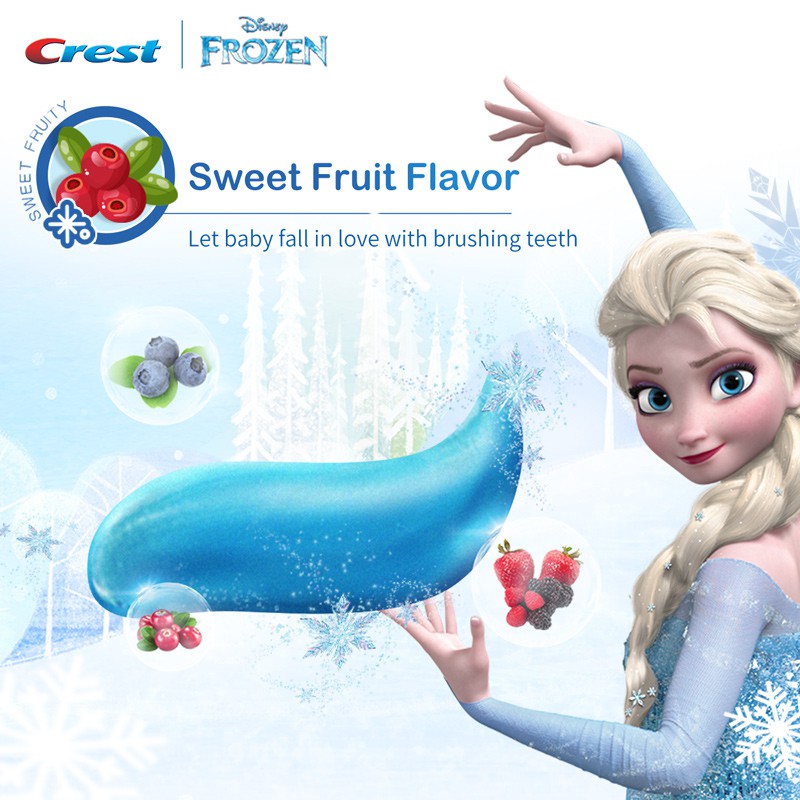 ยาสีฟัน Crest Children Toothpaste Low Fluoride Formula Gentle Care for ...