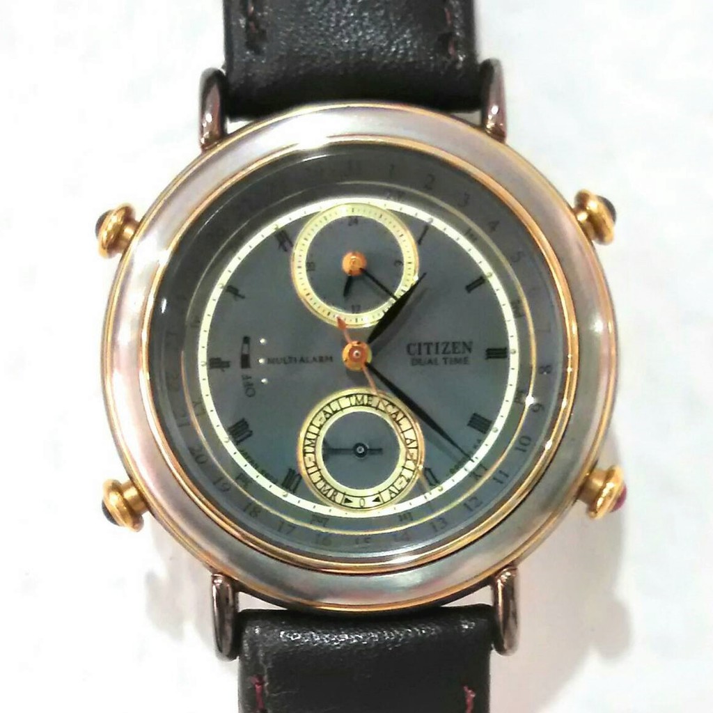 Citizen Dual Time Multi Alarm รุ่น6800-G80027 | Shopee Thailand