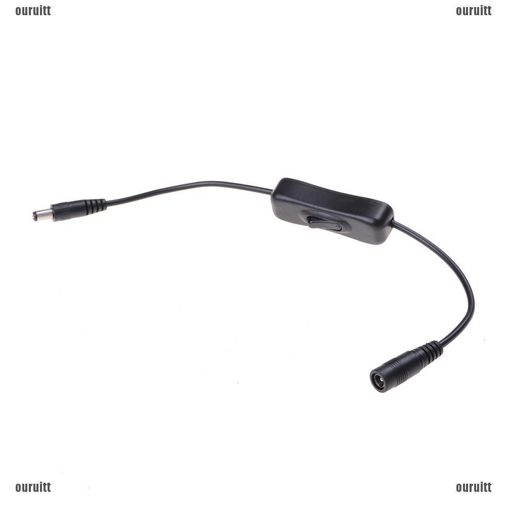 SP LED Strips 12V In-line On/Off Switch With Male/Female 2.1mm/5.5mm ...