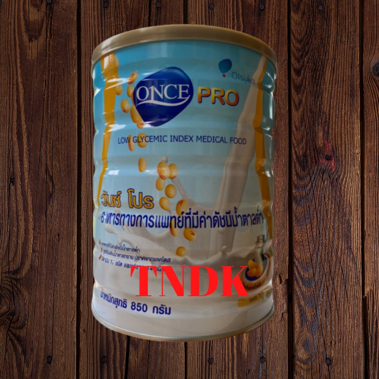 ONCE PRO วันซ์ โปร ขนาด 850 กรัม อาหารทางการแพทย์ ที่มีค่าดัชนีน้ำตาล ...