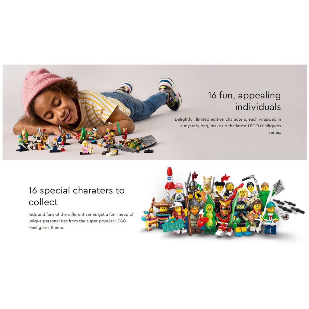 ชุด 16 ตัว LEGO Minifigures Series 20 (71027) - smartcaseshop - ThaiPick