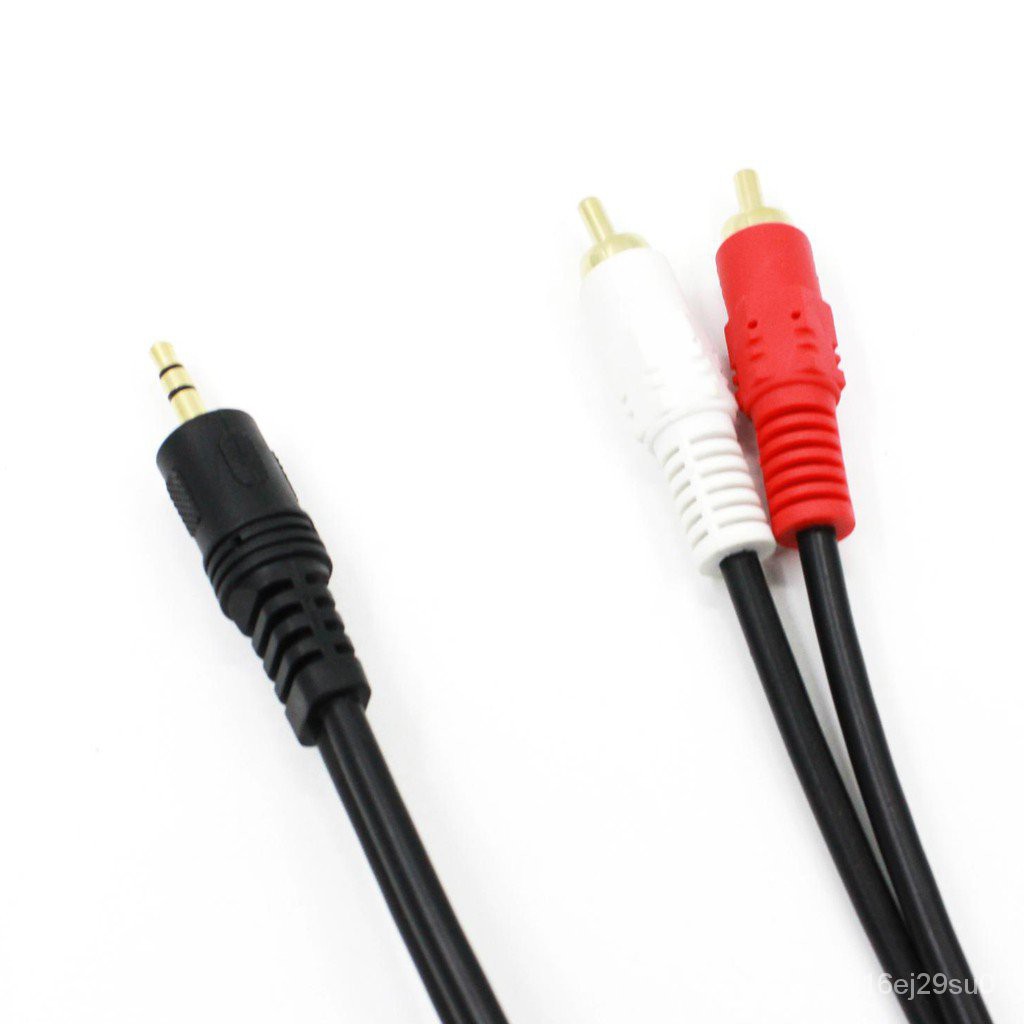 【1.5m/3m/5m/10m】3.5mm to 2 RCA audio cable, for phone, headphone ...