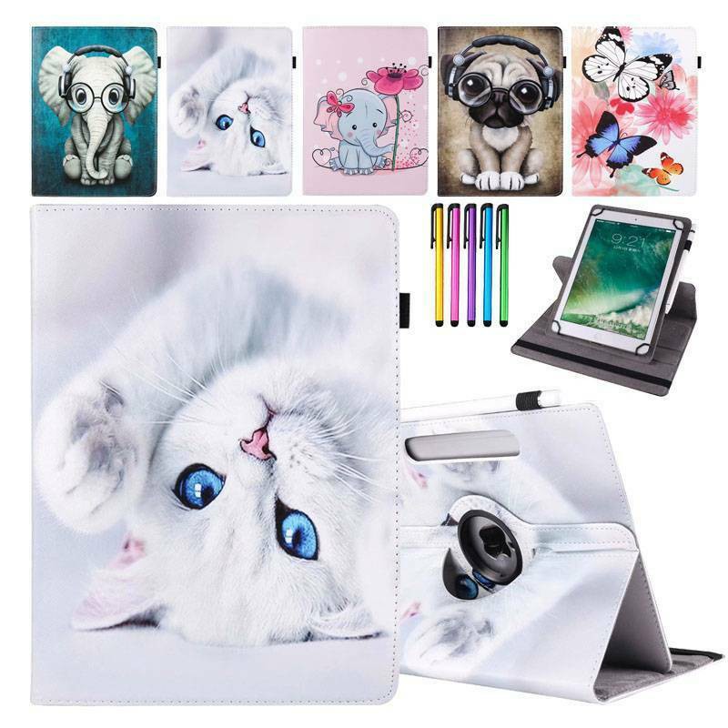 For 8" Universal Android Samsung iPad Kids PU Leather Stand Case Cover ...
