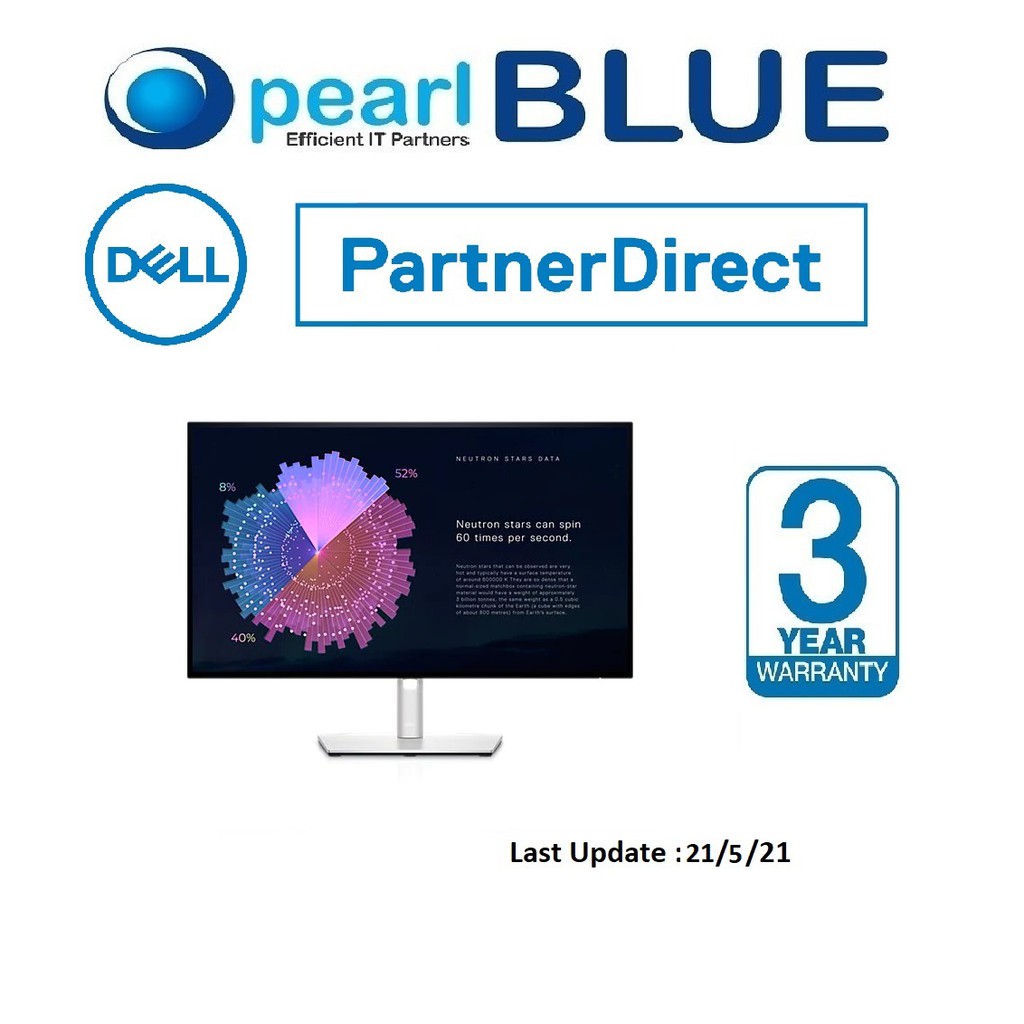 Dell UltraSharp 27 USB-C Hub Monitor: U2722DE ( New replacement for ...