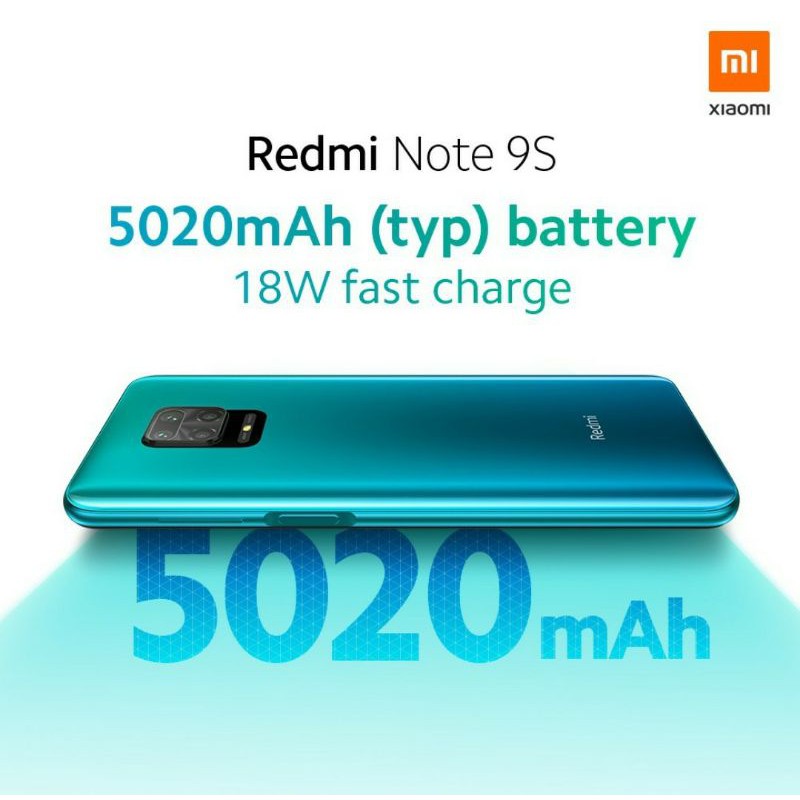 Xiaomi Redmi Note 9S (Ram 6/Rom 128)(ใช้โค้ด SPCCBBNHX คืนคอยด์ 500 บาท ...