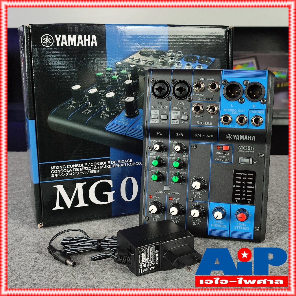YAMAHA MG-06 MIXER มิกซ์ มิกเซอร์ มิกซ์YAMAHA เครื่องเสียง MG06 MG 06 ...