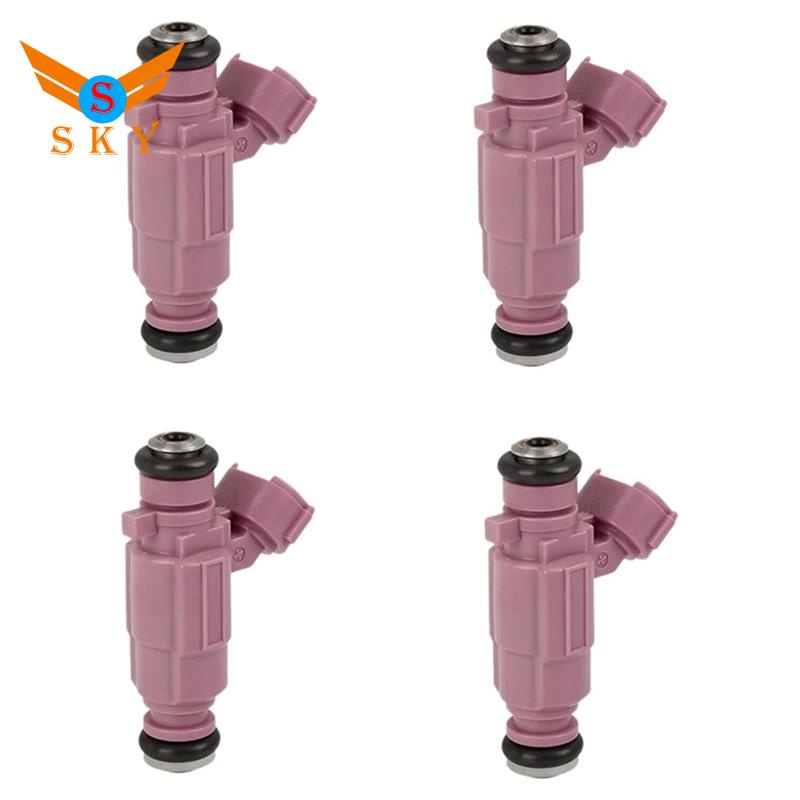หัวฉีดน้ํามันเชื้อเพลิง สําหรับ Hyundai Kia 35310-04090 4 ชิ้น ...
