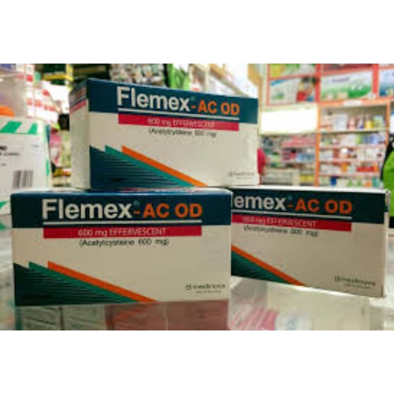 พร้อมส่งจากร้านยาFlemex - AC OD เม็ดฟู่ ละลายเสมหะ บรรเทาอาการไอ สูตร ...