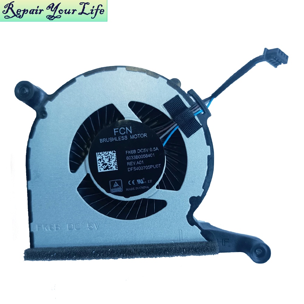 นัดหมายNotebook pc radiator cooling fans for HP HSN-IXO1 Thunderbolt ...