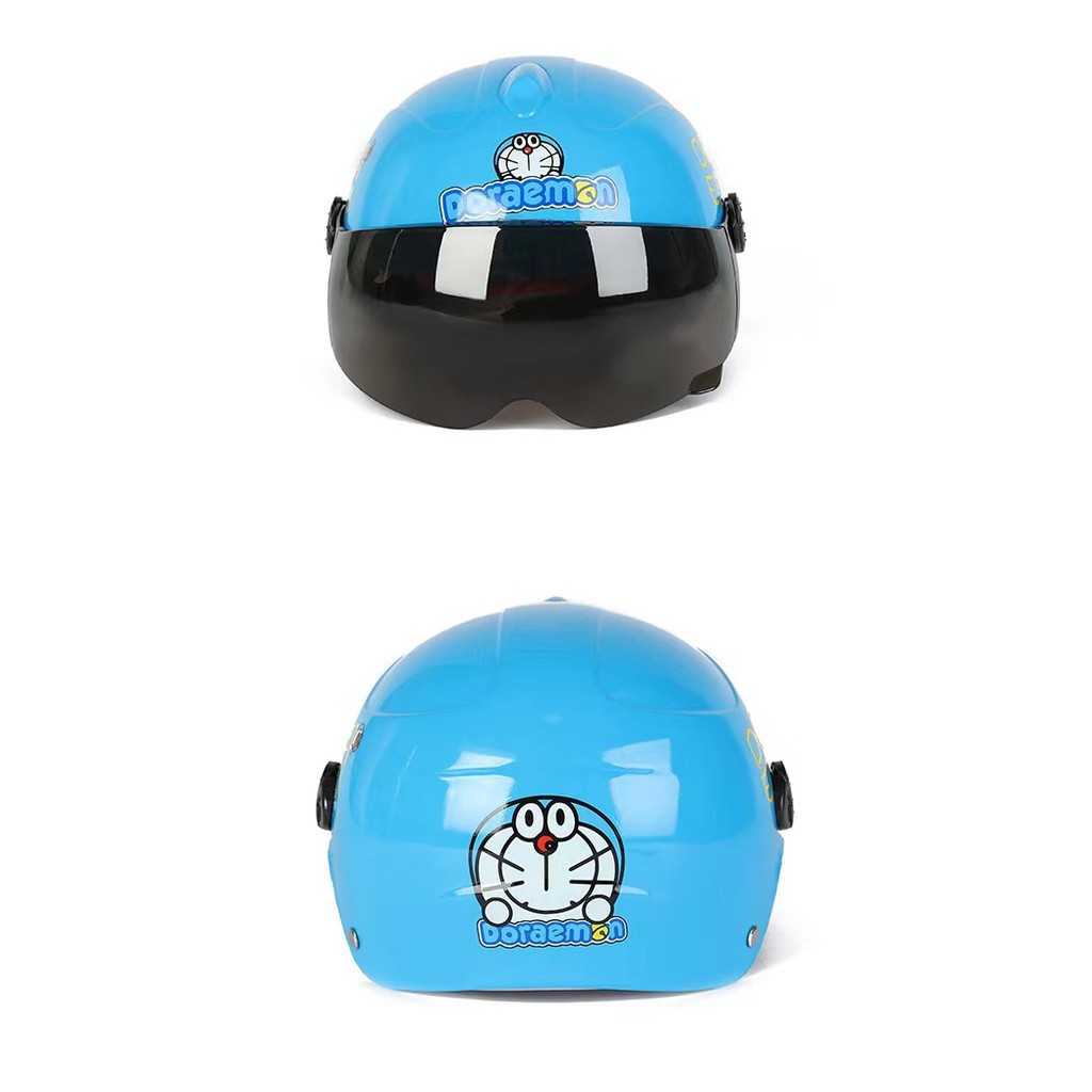 หมวกกันน็อคเด็ก รูปแบบการ์ตูน หมวกกันน็อคเด็ก(Kitty/Doraemon/Minions ...