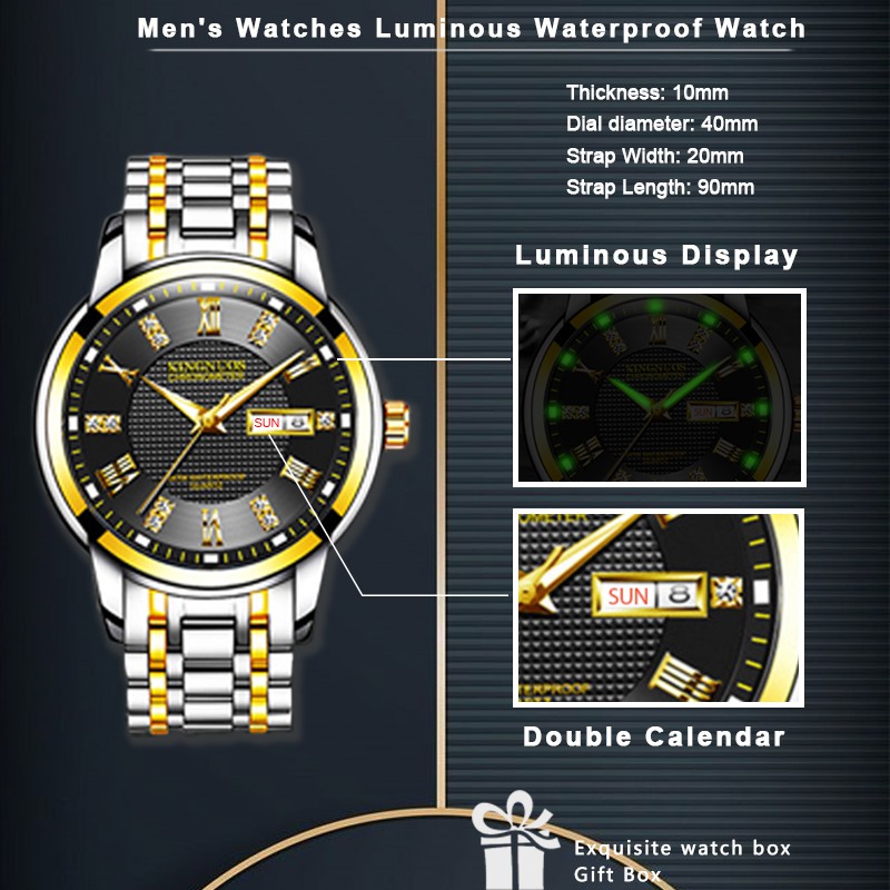 Original Men's Watch Sport Watch Luxury Watch Waterproof Watch Luminous ...