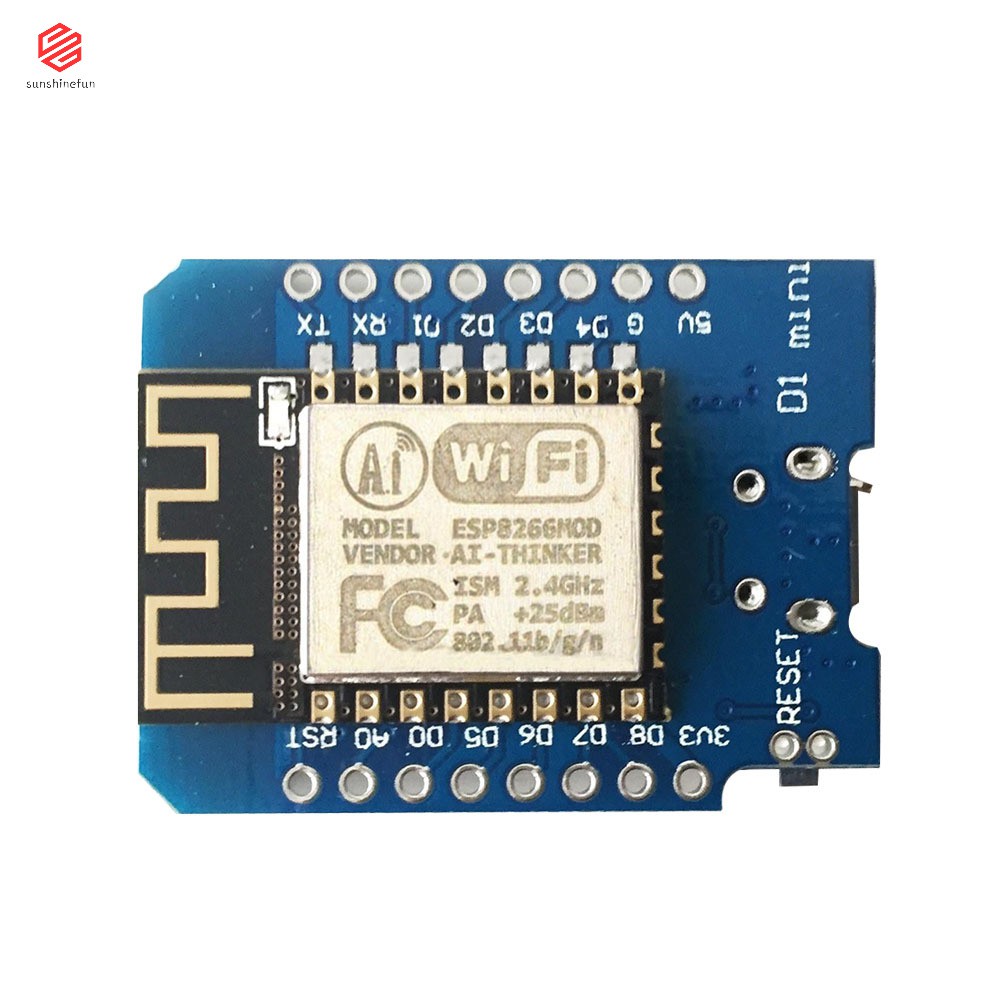 1 Mini - Esp 8266 Esp 12 Nodemcu Dev - Kit Wifi แผ่นบอร์ดโมดูลเชื่อมต่อ ...
