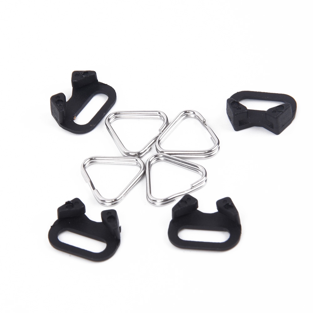 ₪4PCS Belt Hook Camera Shoulder Strap Triangle Split Ring Replacement ...
