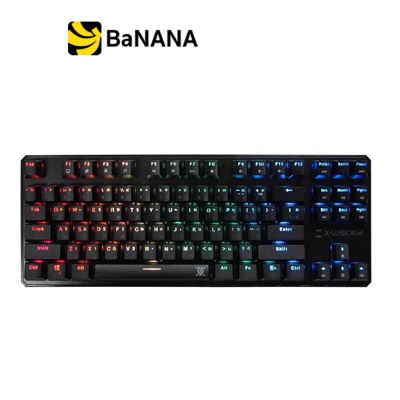 คีย์บอร์ดเกมมิ่ง Nubwo Gaming Keyboard X21 TKL Blue Switch by Banana IT ...