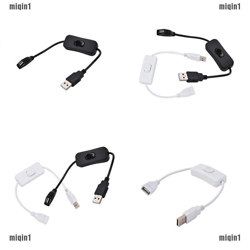 mq1th สายเคเบิ้ล USB พร้อมสวิทช์พาวเวอร์ซัพพลายสำหรับ Raspberry Pi Arduino USB On Off Toggle ...